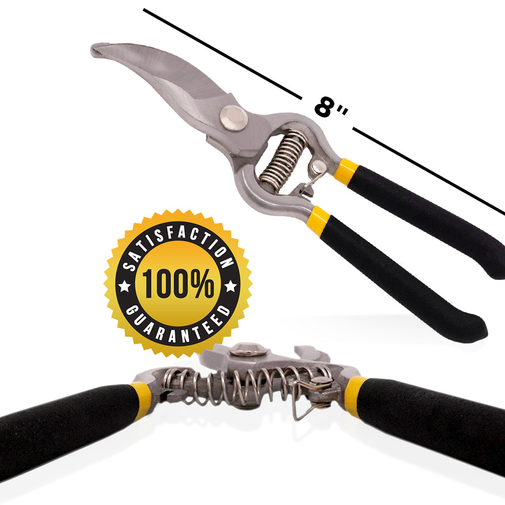 8 Inch Hand Pruners for the professional Gardener – Anytime Garden