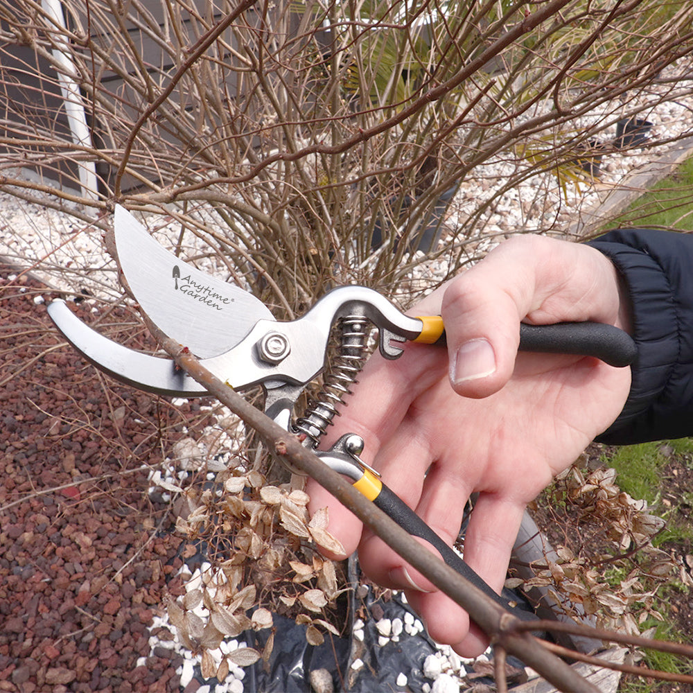 8 Inch Hand Pruners for the professional Gardener – Anytime Garden